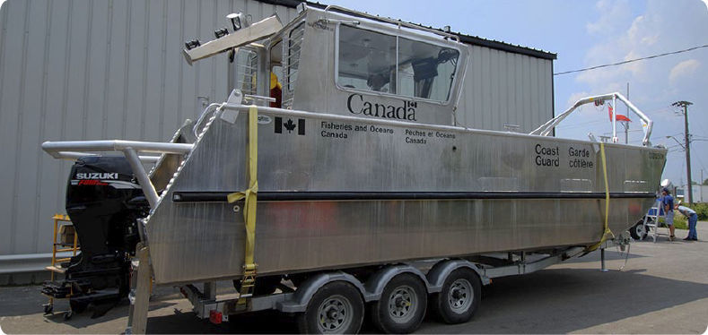 Landing craft - 7.5m - Kanter Yachts - logistics transport boat / outboard