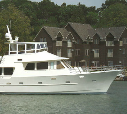 Cruising motor yacht - PASSAGEMAKER 74 - Kanter Yachts - trawler ...