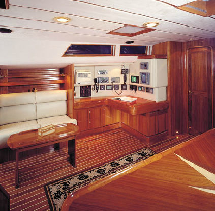 Cruising sailing yacht - KANTER 65 - Kanter Yachts - open transom ...