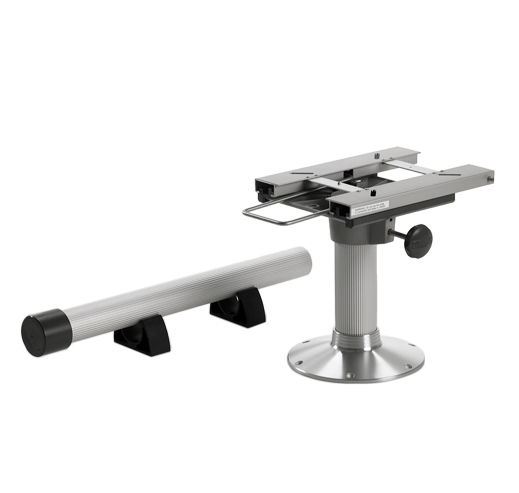 Adjustable boat table pedestal - Plug-In - Pörtner