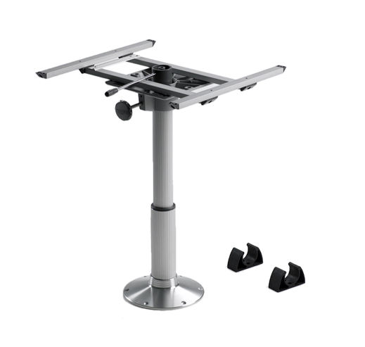 Adjustable boat table pedestal - Plug-In - Pörtner