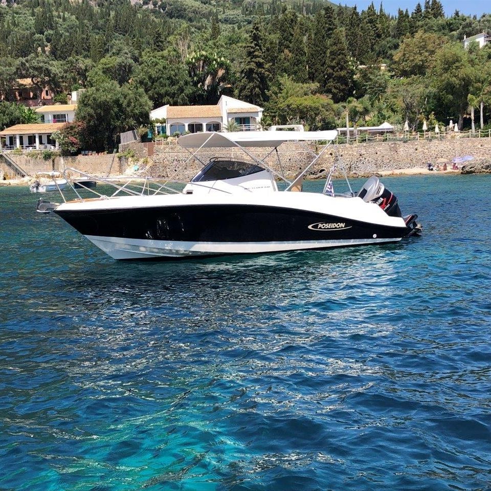 Outboard center console boat - BLU WATER 6.40 - Biskinis Bros S.A ...