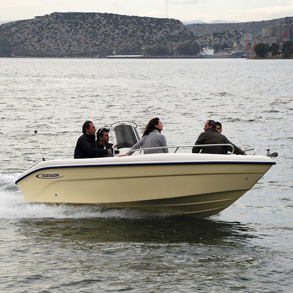 Outboard center console boat - BLU WATER 480 CC - Biskinis Bros S.A ...