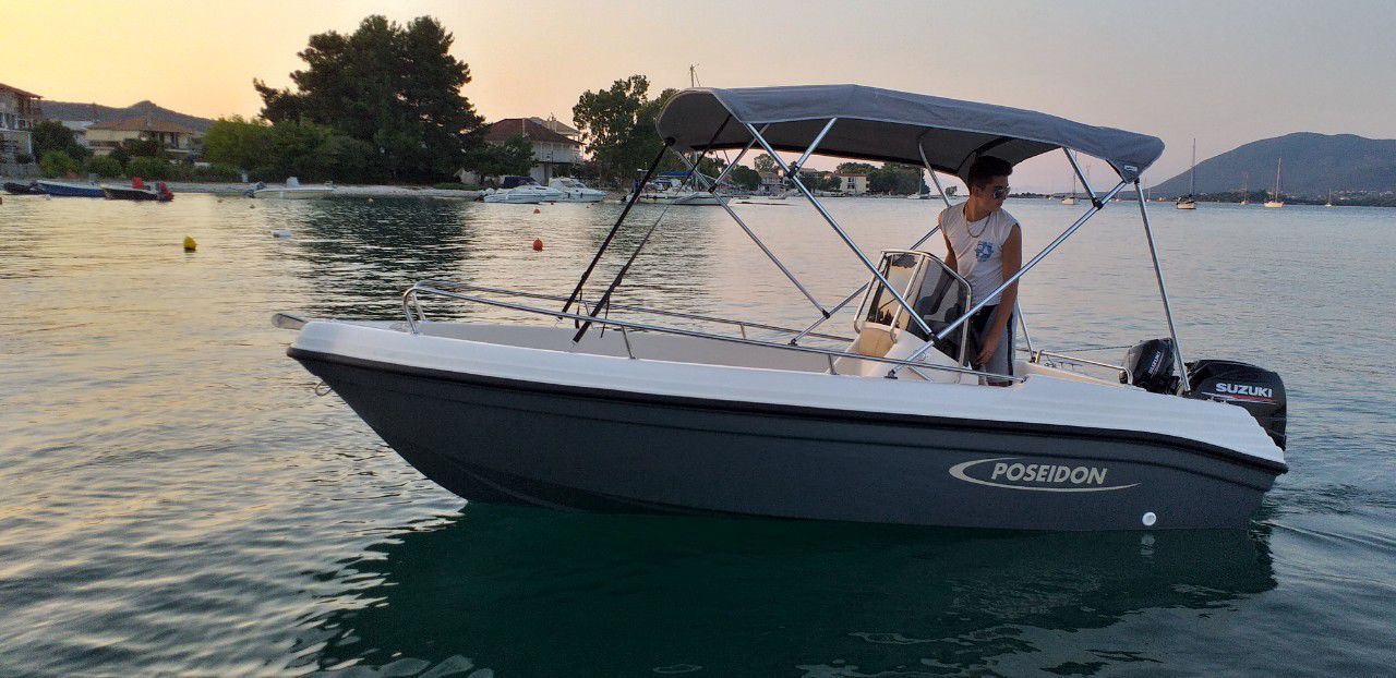 Outboard center console boat - R 455 - Biskinis Bros S.A. - sport / 6 ...