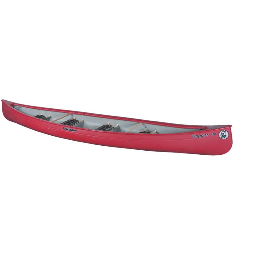 Multi-use canoe - Trapper 490 - Lettmann - 3-person / 4-person / adult