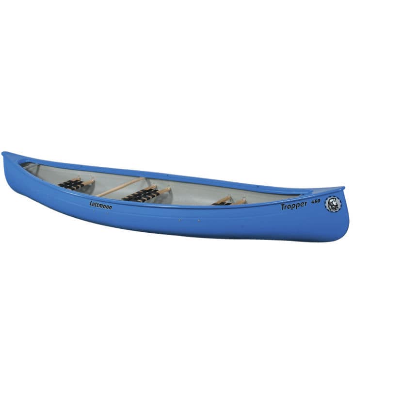 Touring canoe - Trapper 450 - Lettmann - 3-person / adult / blue
