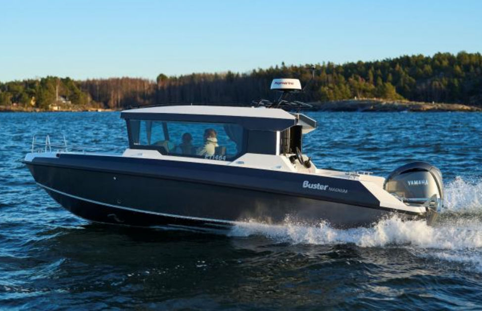 Outboard cabin cruiser - Magnum - FISKARS Inha Works., Buster Boats ...