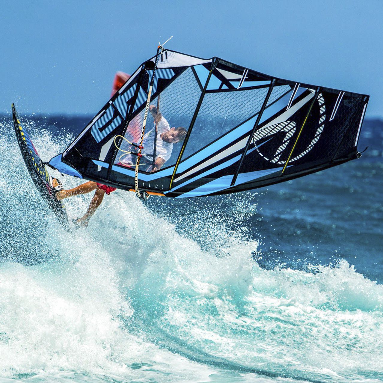 Wave windsurf sail - SPY - ZERO17 - Point-7 International - 5-batten