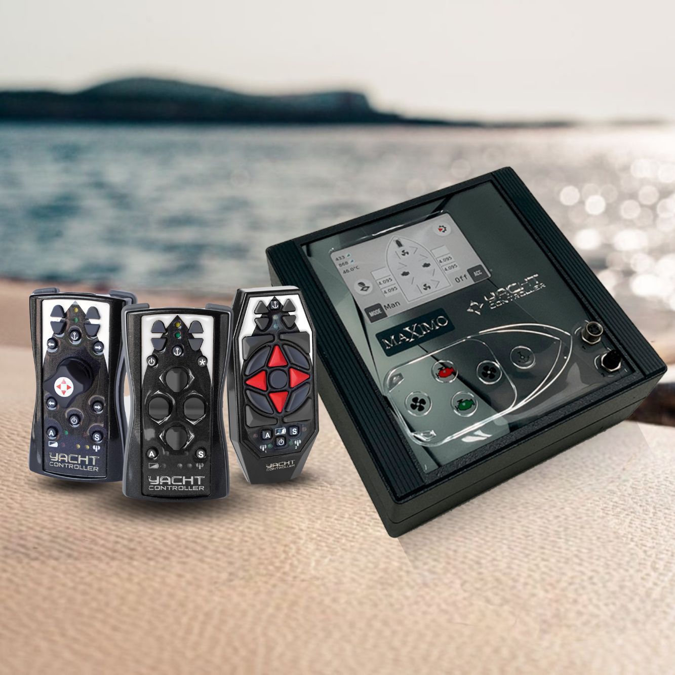 Mooring remote control - MAXIMO - Yacht Controller - thruster / for bow ...