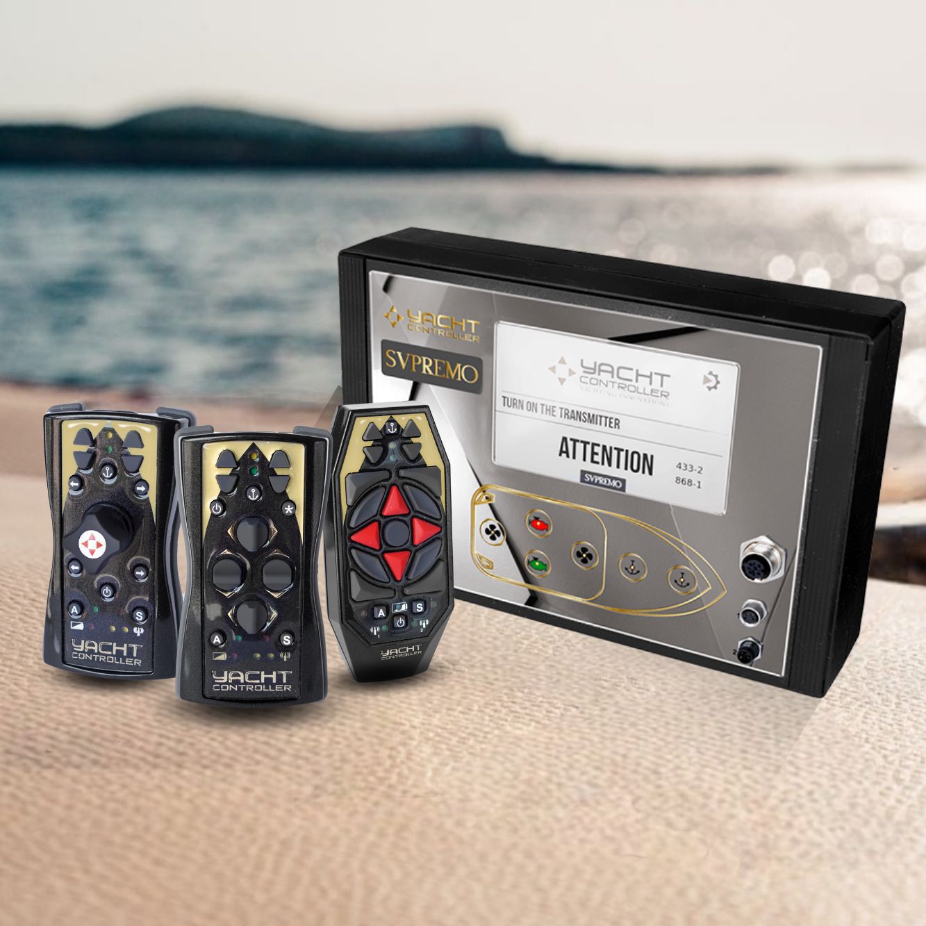 Mooring remote control - SVPREMO - Yacht Controller - thruster / for ...