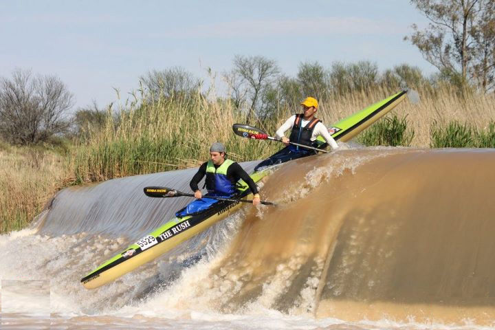 Rigid kayak - The Rush - Knysna Racing - marathon / sprint / 2-person