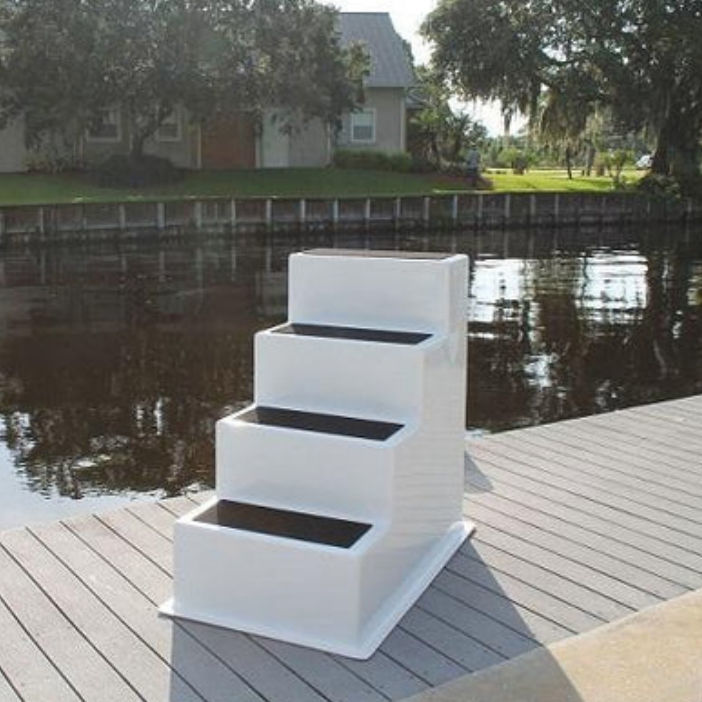 Boarding steps - CMS04-RR - C&M Marine Products