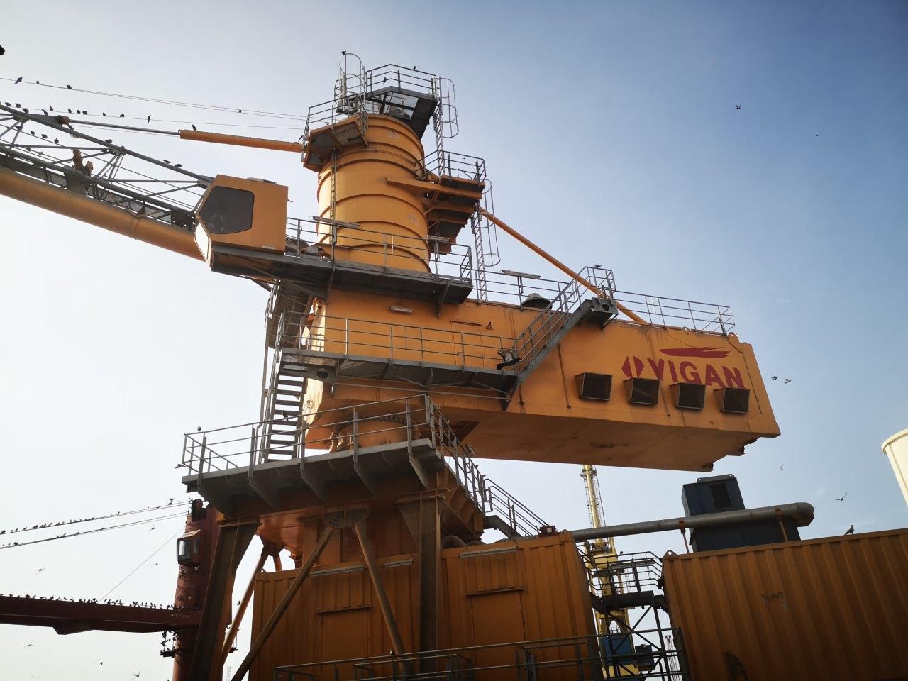 Ship unloader - NIV 800 tph - VIGAN Engineering S.A.