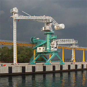 Bucket ship loader-unloader - Portacombi - Buhler - mechanical