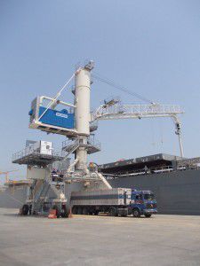 Continuous ship unloader - MULTIPORT - NEUERO Industrietechnik GmbH ...