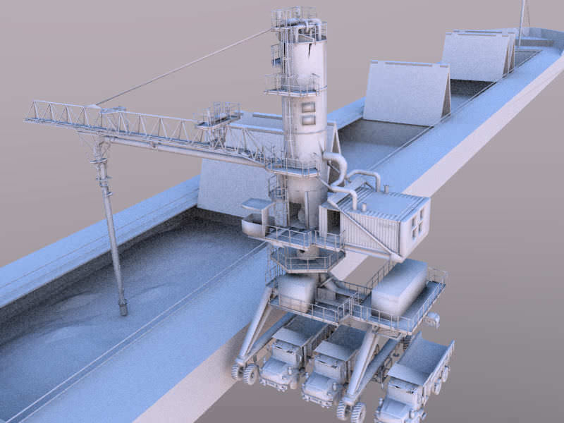 Continuous ship unloader - MULTIPORT - NEUERO Industrietechnik GmbH ...