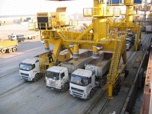 Continuous ship unloader - MULTIPORT - NEUERO Industrietechnik GmbH ...