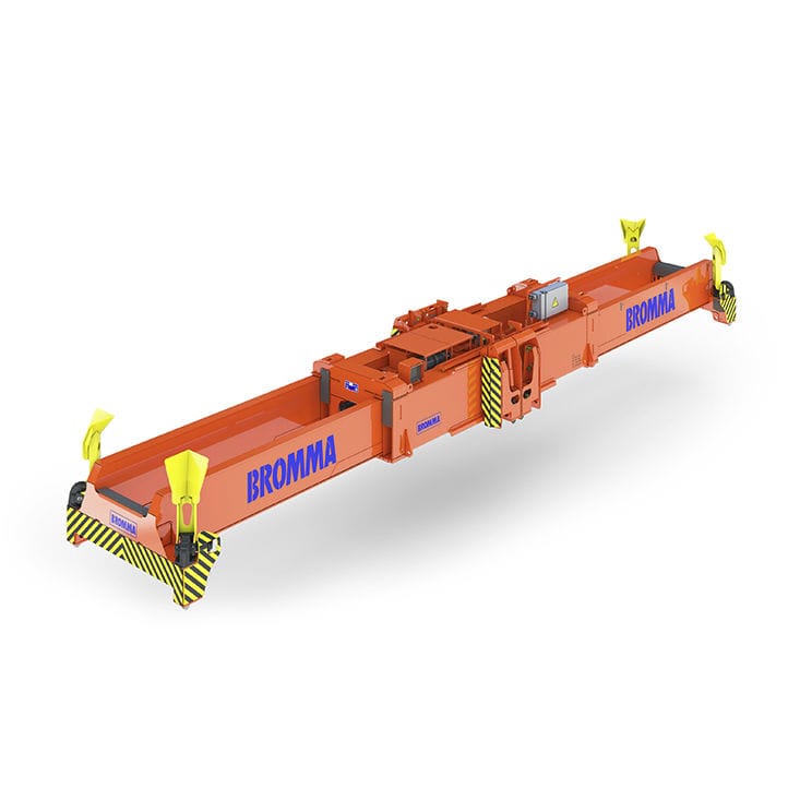 Container spreader - STS45 - BROMMA - twin-lift type