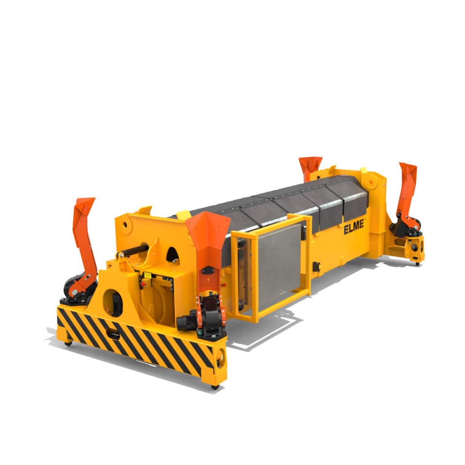 Stacking crane spreader - 8215E - ELME SPREADER - for containers ...