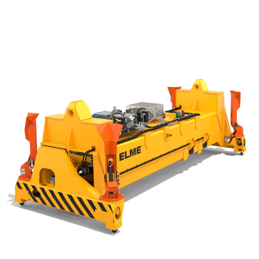 Loaded container spreader - 8310 - ELME SPREADER - ship-to-shore crane ...