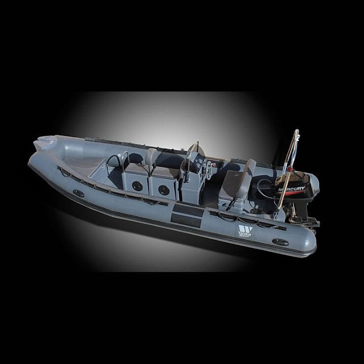 Dive support boat - 520DM - Tiger Marine - outboard / rigid hull ...
