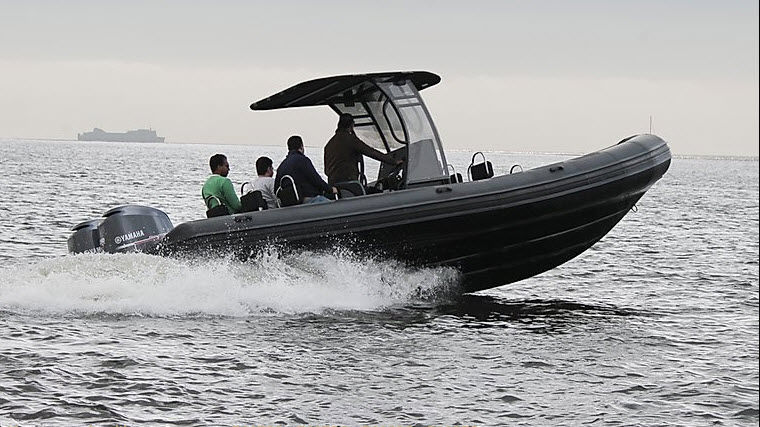 Patrol boat - DM850 - Tiger Marine - dive support boat / outboard ...