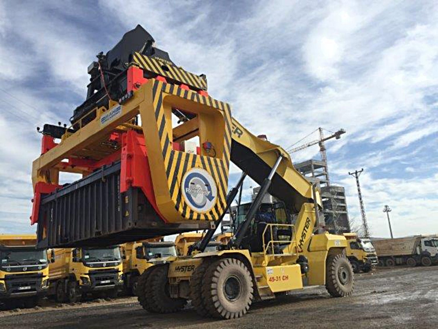 Intermodal spreader - RAM4141 - RAM Spreaders