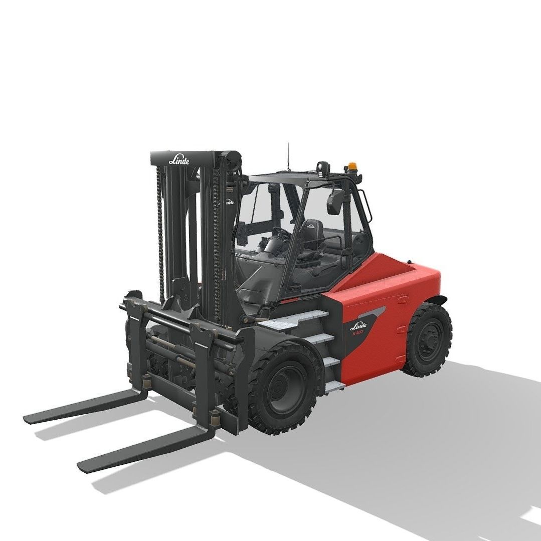Harbor forklift - E100 – E180 - LINDE Heavy Truck Division - for shipyards