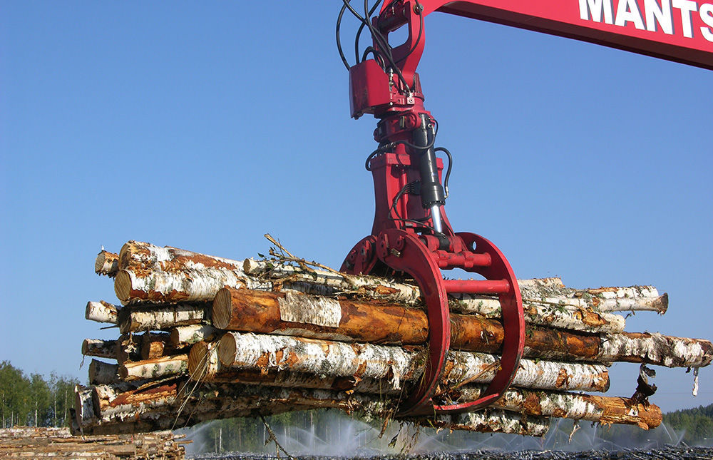 Claw bulk cargo grab - 0.8 - 3.0 M², 3.2 - 8.5 T - MANTSINEN ...