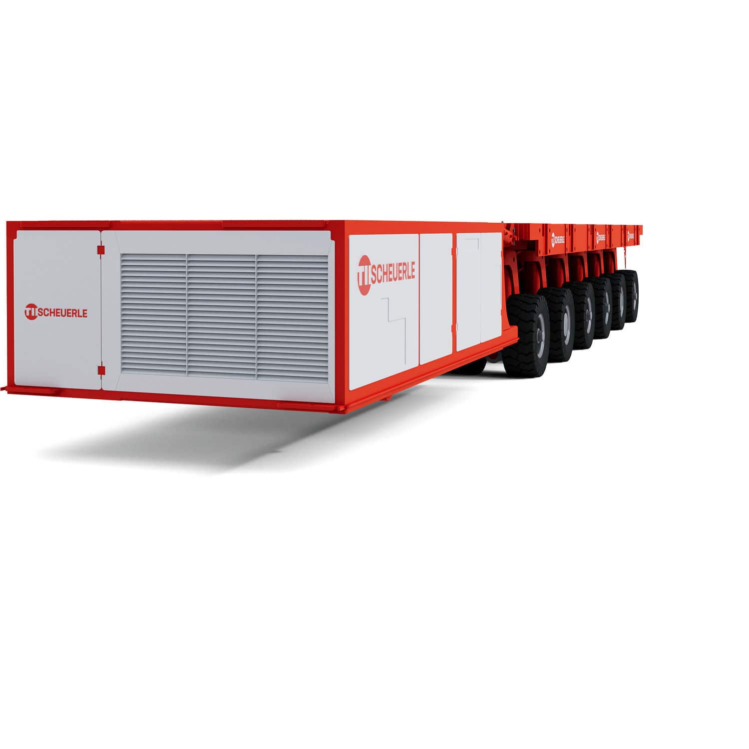 Road trailer - SPMT - Nicolas Industrie - for shipyards / 6-axle / 5-axle