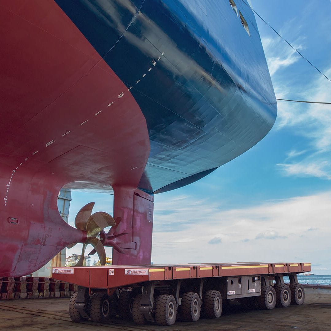 Road trailer - SPMT PowerHoss - Nicolas Industrie - for shipyards / for ...