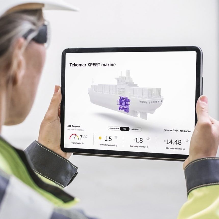 Hull design software - Accelleron - management / monitoring / for ships