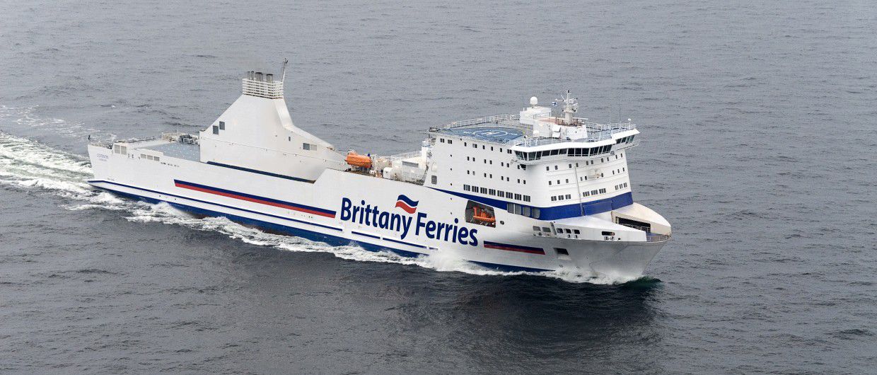 Ro-Ro passenger ferry - COTENTIN - Meyer Turku - cruising