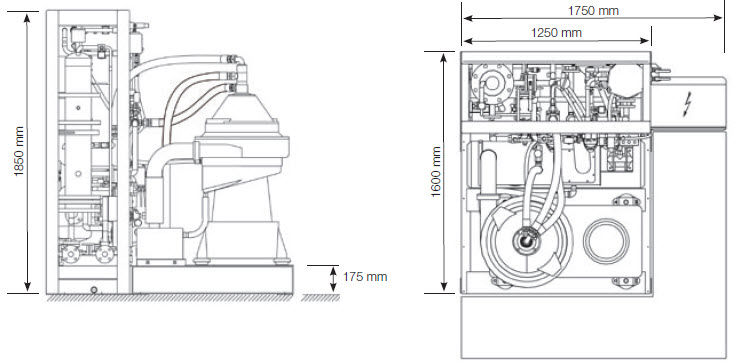 Bilge water treatment system - Pure - Alfa Laval Mid Europe - for ships