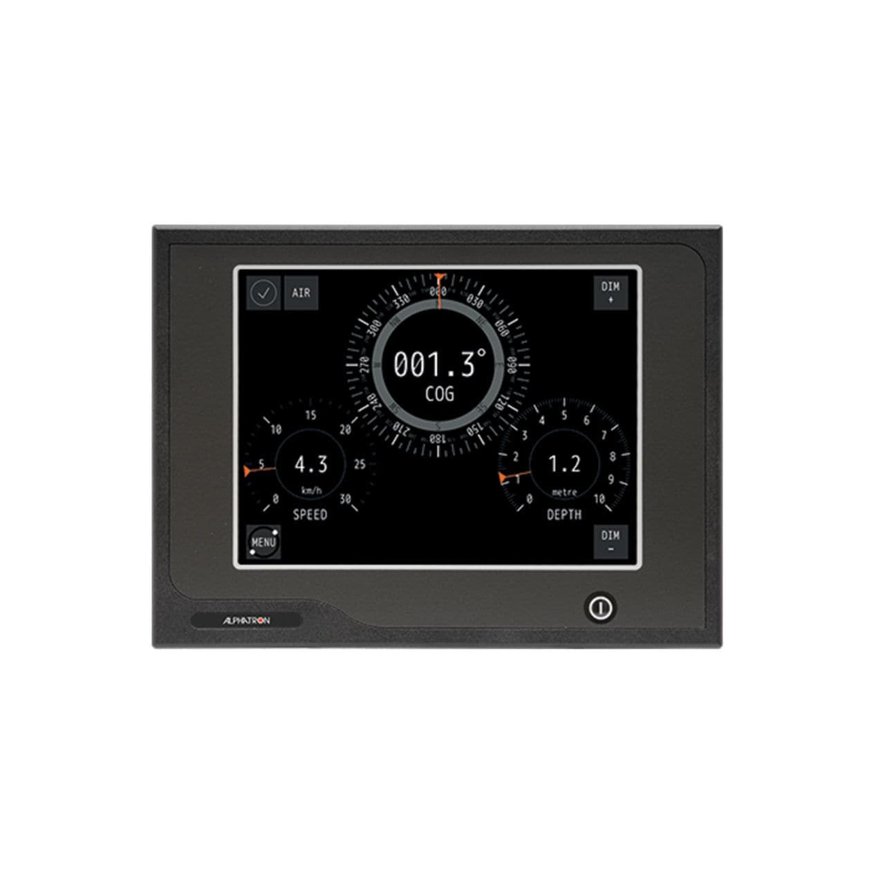 Marine repeater - AlphaLine MFL - Alphatron Marine - for ships / for ...