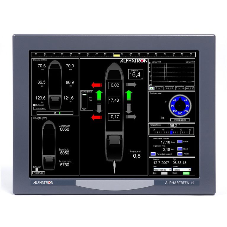 Monitoring software - Alphaconning - Alphatron Marine - navigation ...