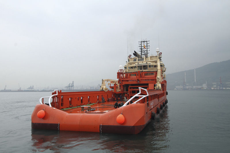 Anchor-handling tugboat (AHT) offshore support vessel - A.H. Valletta ...