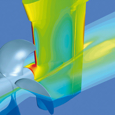 Ship rudder - Cross Over - Becker Marine Systems