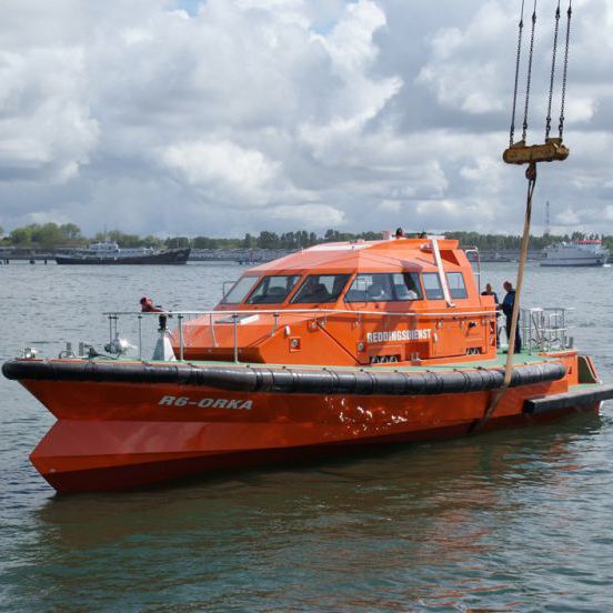 Search and rescue boat - ORC 182 - Bernard Shipyard - inboard / GRP