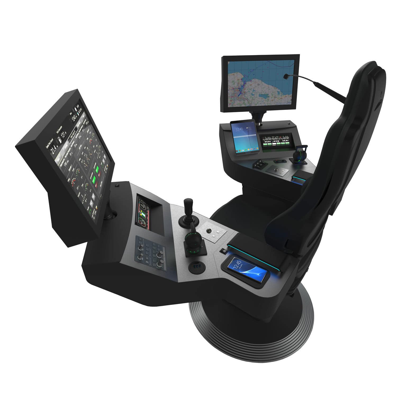 Operator seat - COMMANDER XXL - Cleemann Chair-Systems - for ships ...