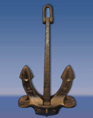 Hall type anchor - Damen Anchor & Chain Factory (AKF) - for ships