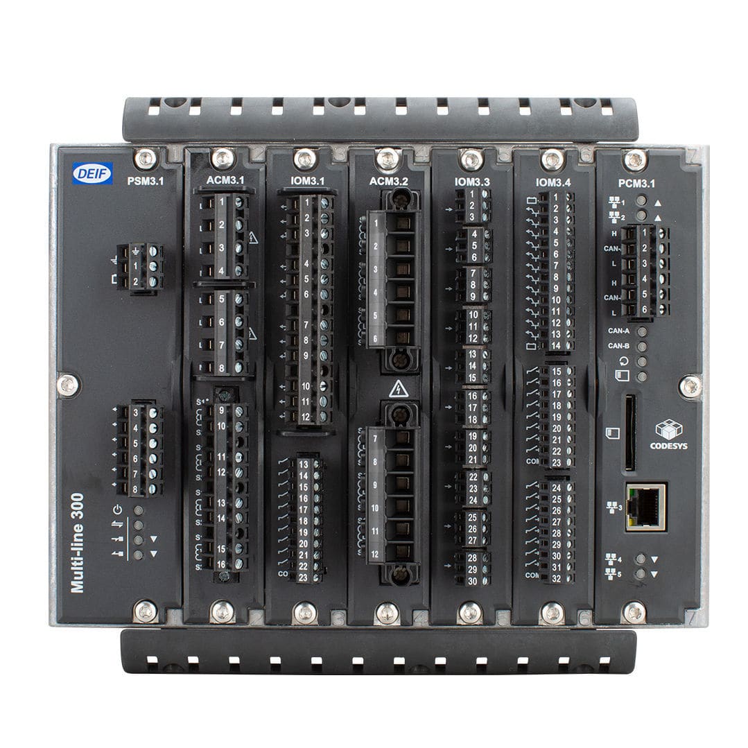 Programmable controller - AMC 300 - DEIF - for ships