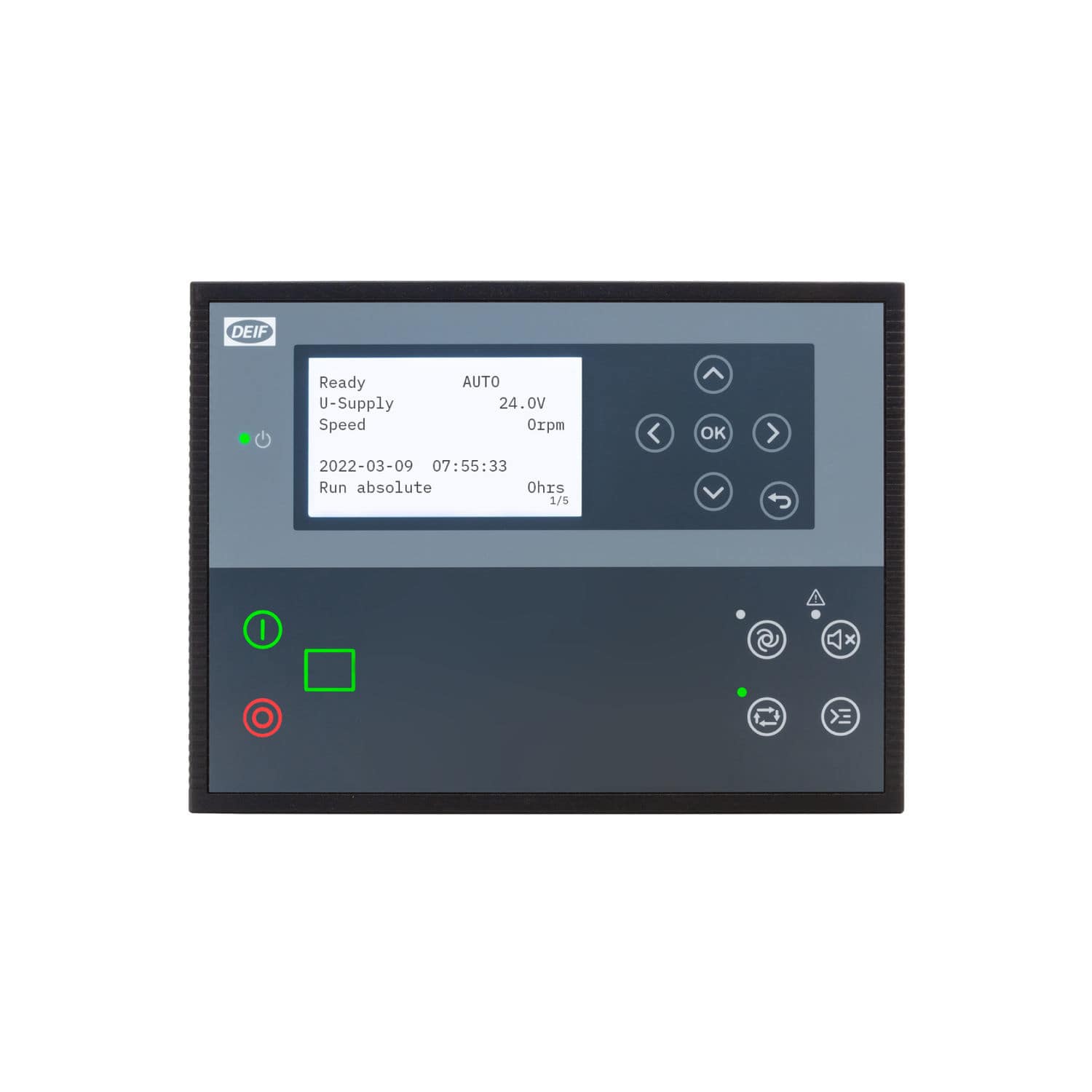 Marine monitoring and control panel - AGC 150 - DEIF - for ships / for ...