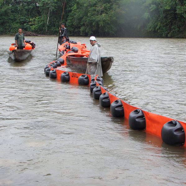 Pollution control boom - Globeboom - Desmi - floating / permanent / for ...