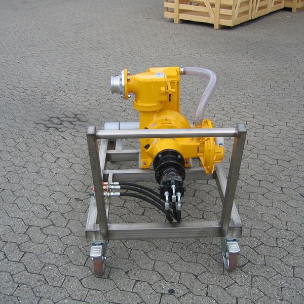 Mobile pump-out - Spate PD 75 - Desmi - for boat / diaphragm pump