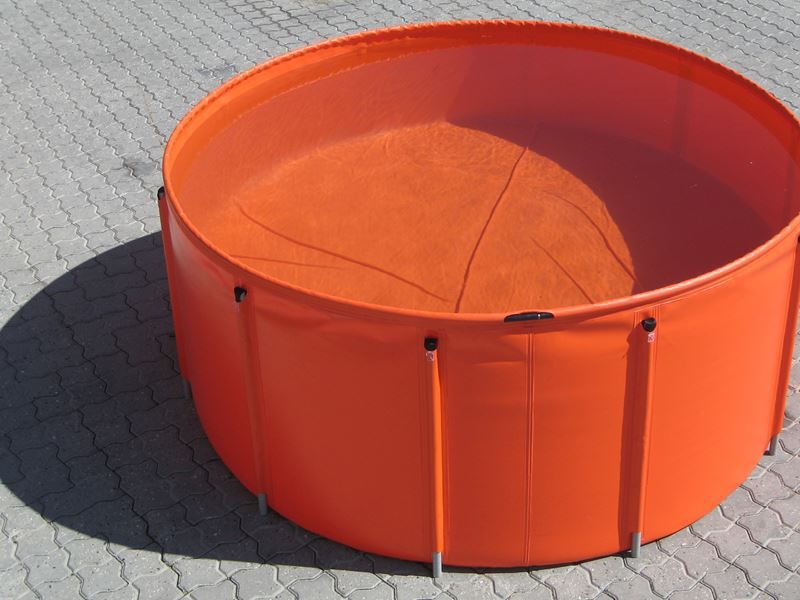 Hydrocarbon tank / temporary storage / with frame / portable ...