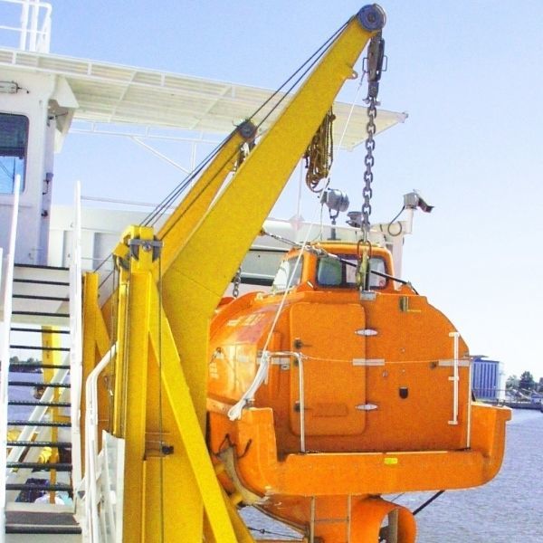 Ship davit - D-NP - d-i davit international-hische GmbH - lifeboat ...