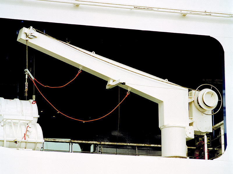 Ship davit - D-RC - d-i davit international-hische GmbH - life raft ...