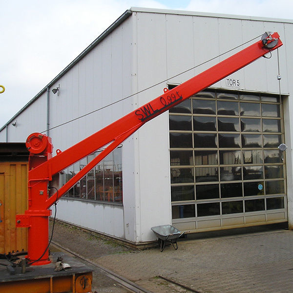 Ship crane - C-S - d-i davit international-hische GmbH - for decks / boom
