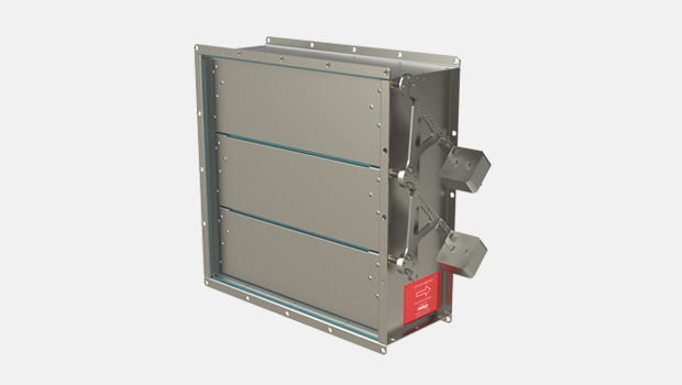 Pressure relief airflow damper - BRD - Halton Marine - for ships